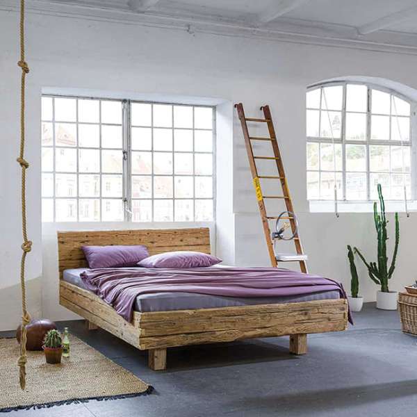 Holzbetten aus natürlichen Materialien – Jedes Bett ein Unikat.